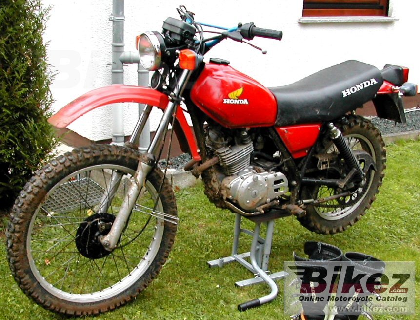 Honda XL 185 S Poster Honda XL 185 S Poster